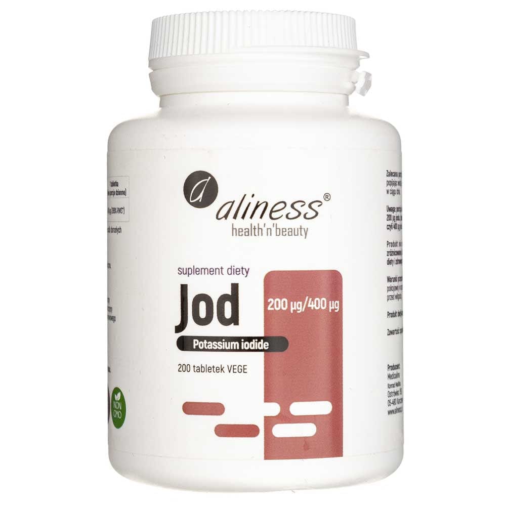 Aliness Jodium ( Kaliumjodide ) 200 mcg - 200 tabletten – Medpak